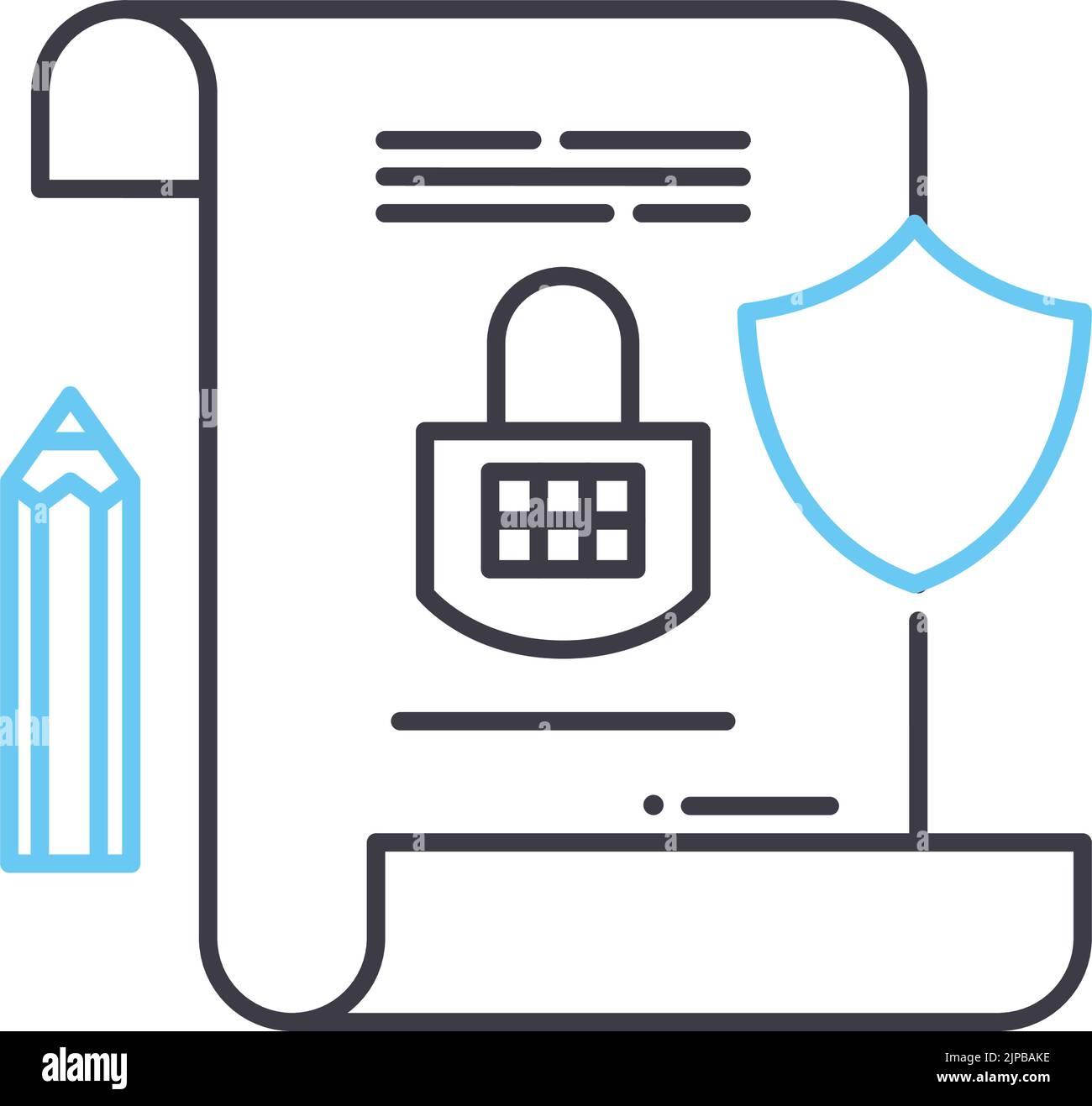 Legal form icon Cut Out Stock Images & Pictures - Alamy