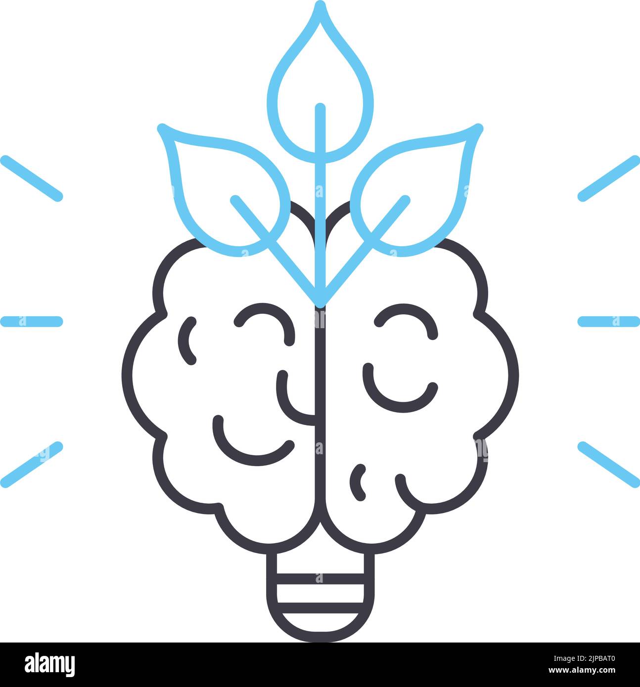 innovative line icon, outline symbol, vector illustration, concept sign ...