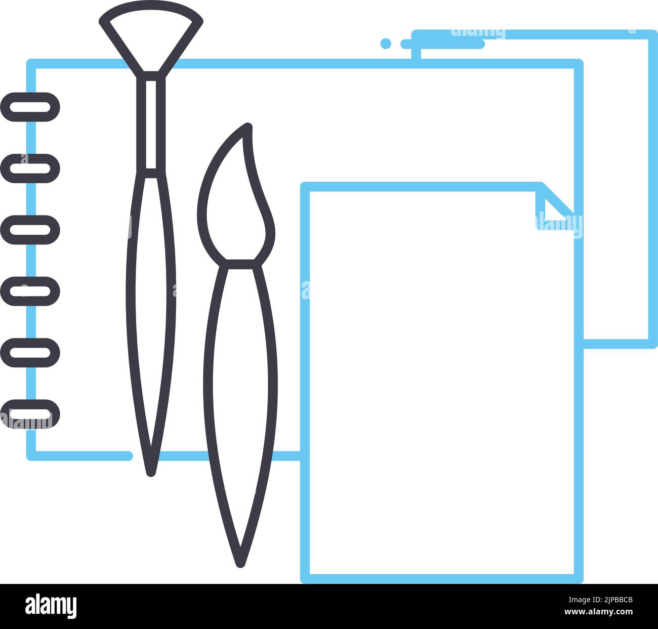 Wall painting icon Stock Vector Images - Alamy