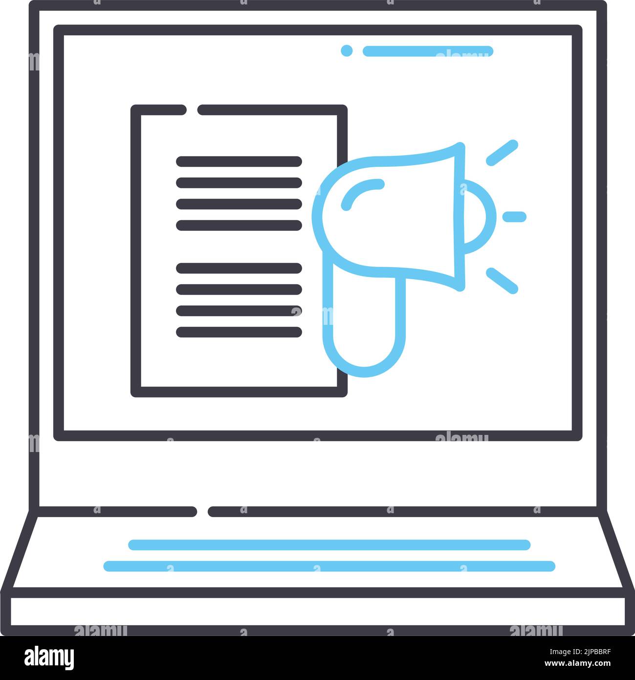 Writing story computer Cut Out Stock Images & Pictures - Alamy