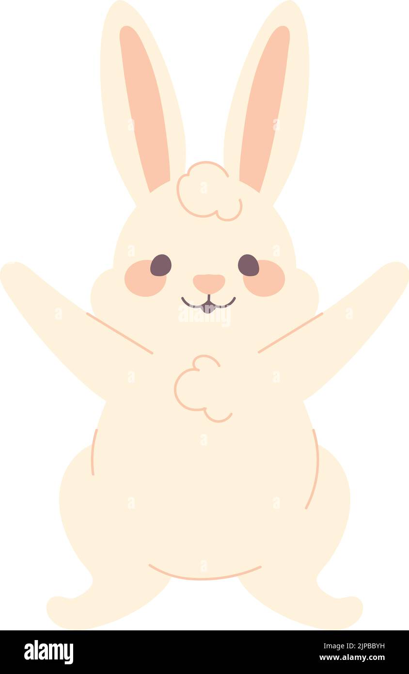 cute rabbit icon Stock Vector Image & Art - Alamy