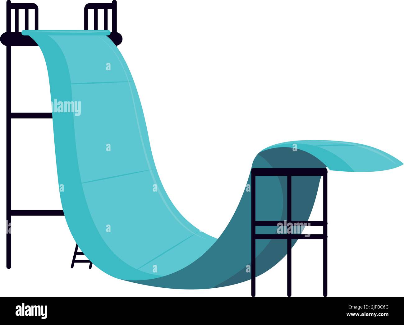 Waterpark fun Cut Out Stock Images & Pictures - Alamy