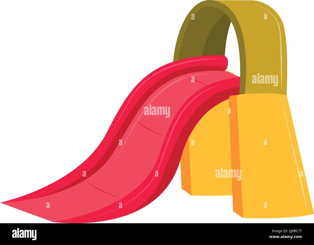 Kid water slide Stock Vector Images - Alamy