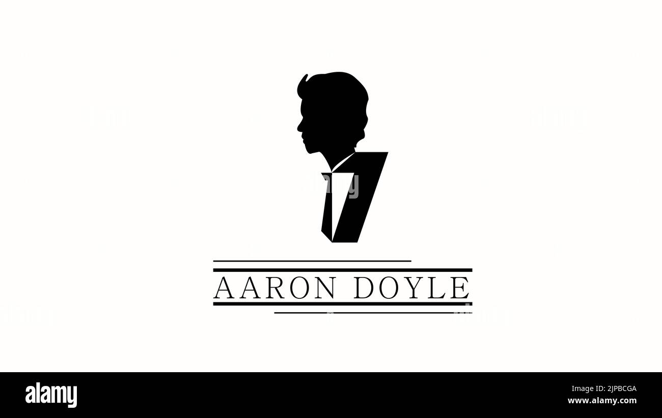 A logo design for a suit brand. Streamlined with bold types and ...