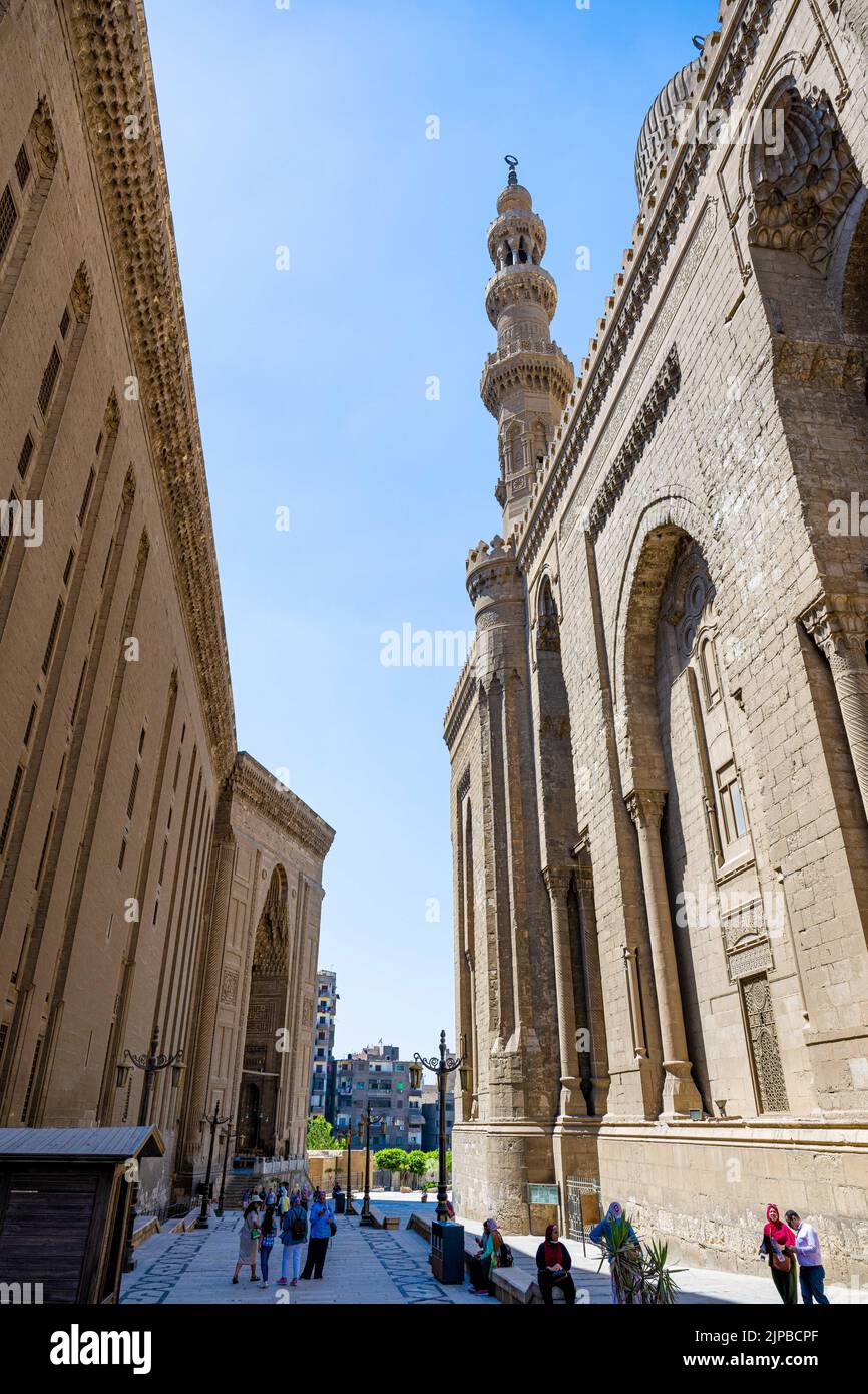 Mosque-Madrasa of Sultan Hassan in Cairo, Egypt. (Photo by DPPA/Sipa ...