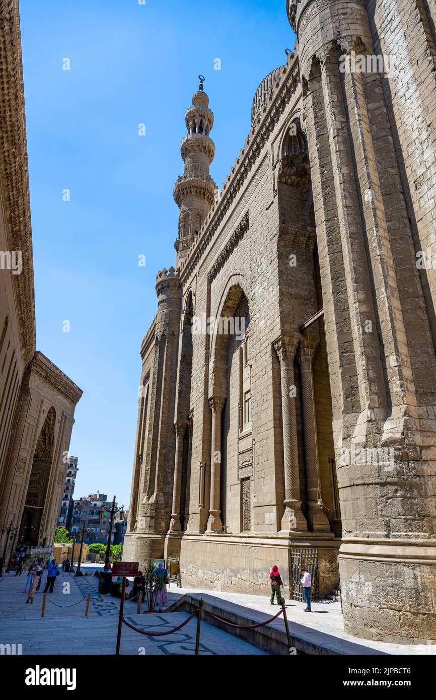 Mosque-Madrasa of Sultan Hassan in Cairo, Egypt. (Photo by DPPA/Sipa ...