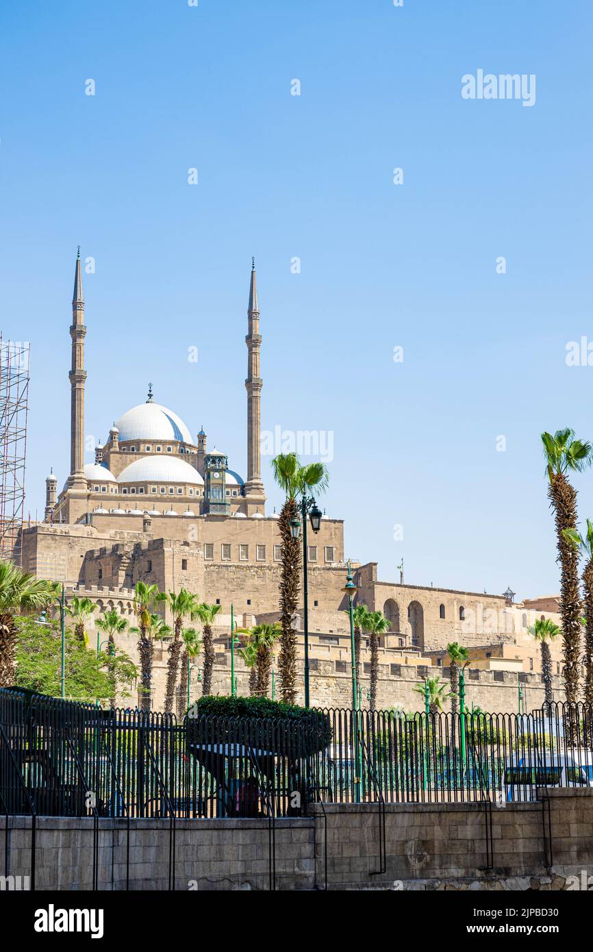 Citadel of Saladin Salah Al-Din Al-Ayoubi with the Muhammad Ali Mosque ...