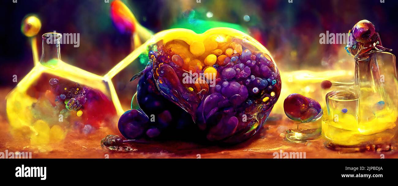 Science, conceptual illustration Stock Photo - Alamy