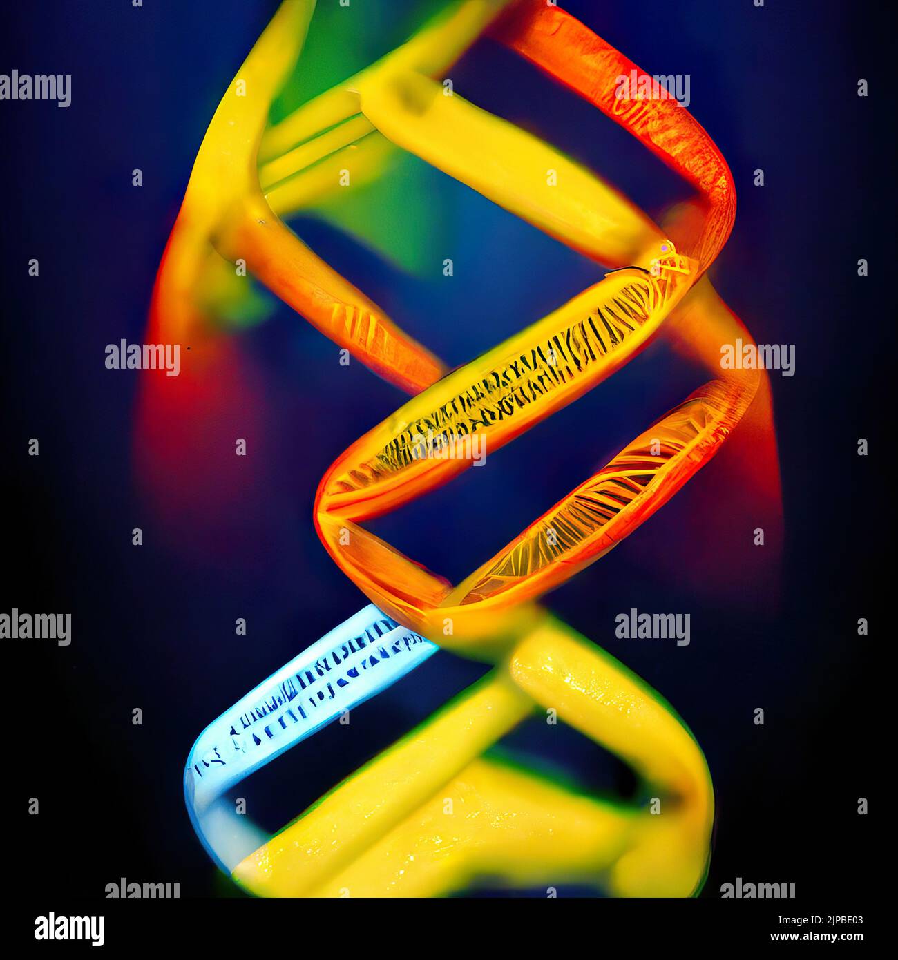 Genetic fingerprinting, conceptual illustration Stock Photo - Alamy