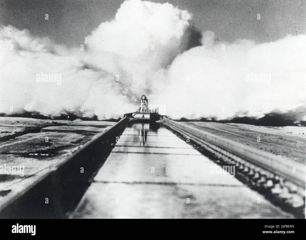 John Stapp during G force testing Stock Photo - Alamy