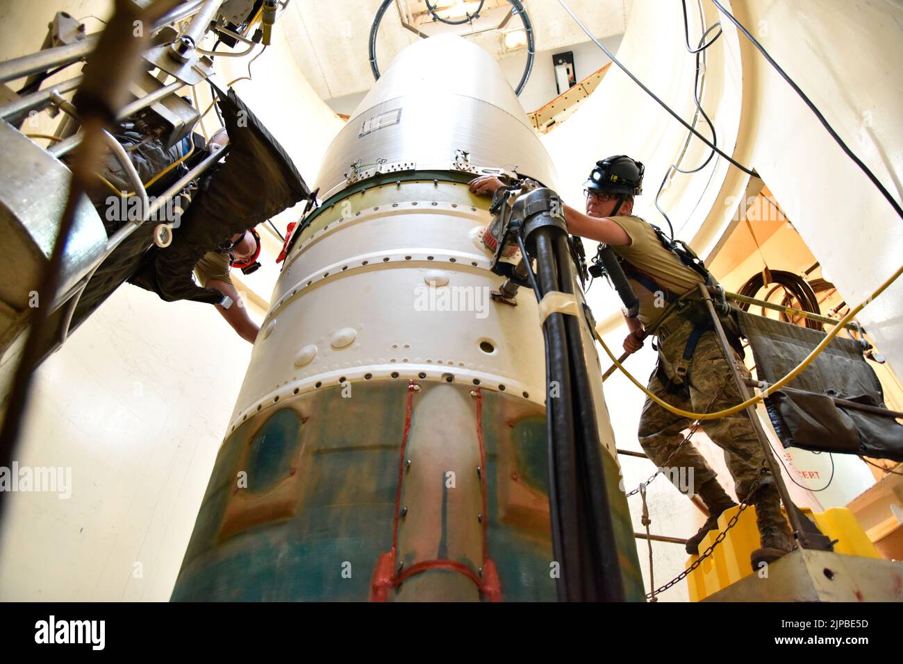 SELM test conducted in Malmstrom missile complex Stock Photo - Alamy