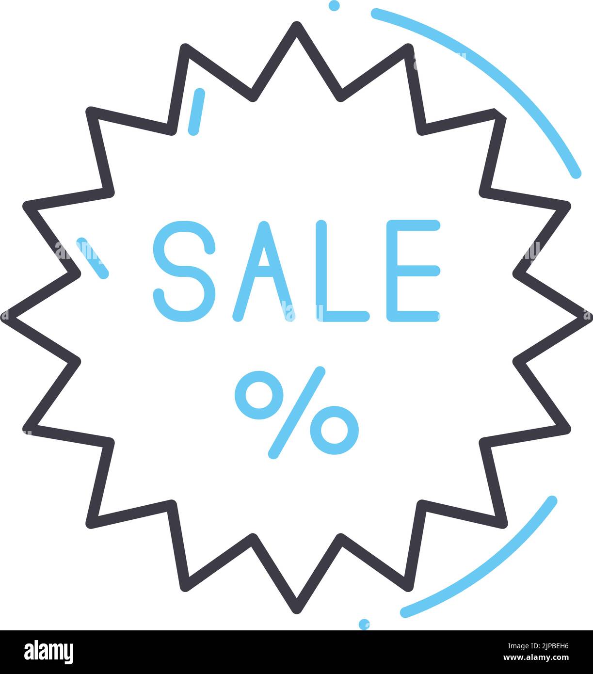 label line icon, outline symbol, vector illustration, concept sign ...