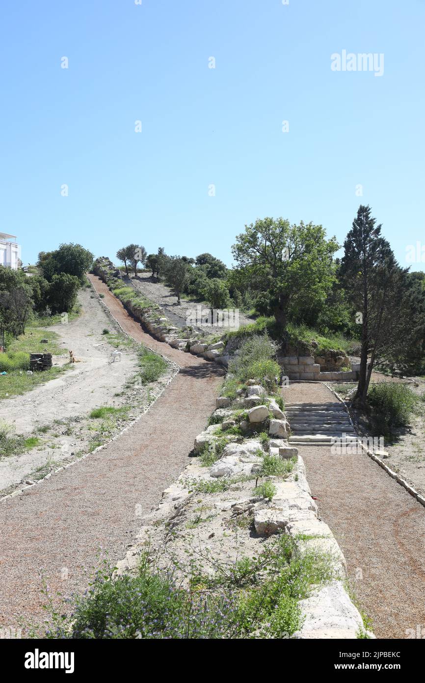 Historic site of Myndos gate the only surviving gate of the ancient ...