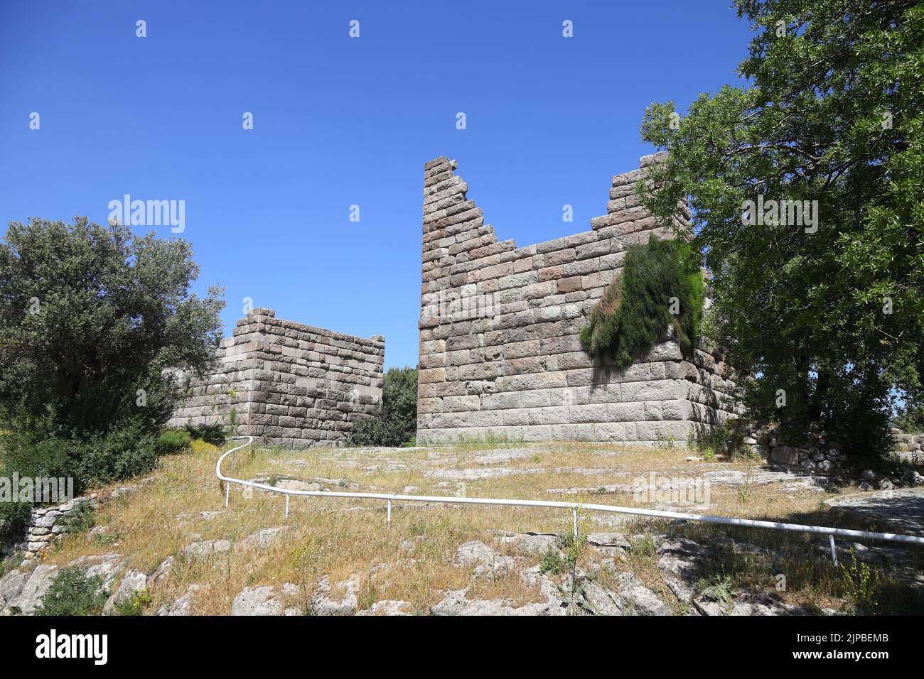 Historic site of Myndos gate the only surviving gate of the ancient ...