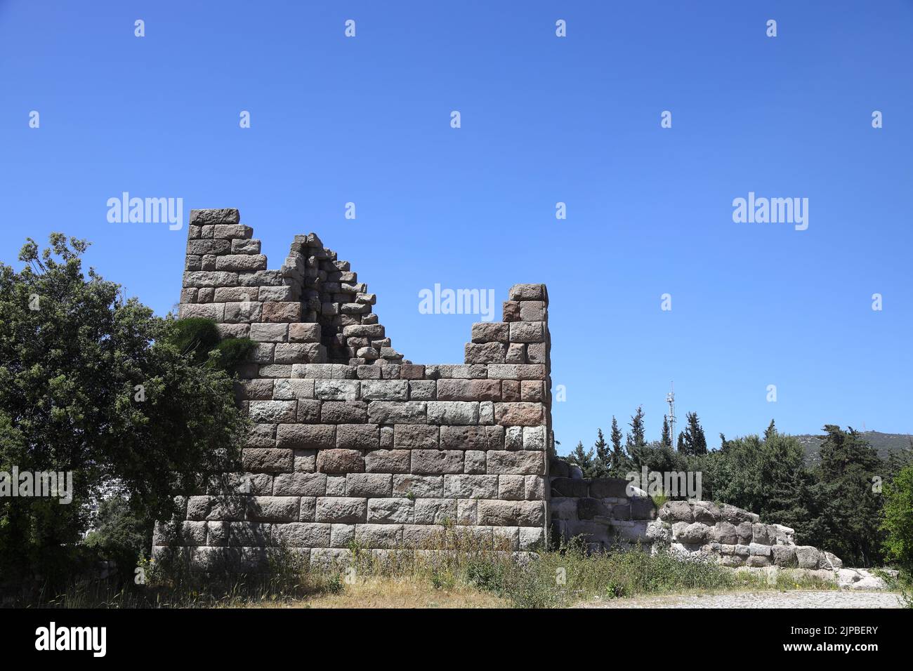 Historic site of Myndos gate the only surviving gate of the ancient ...