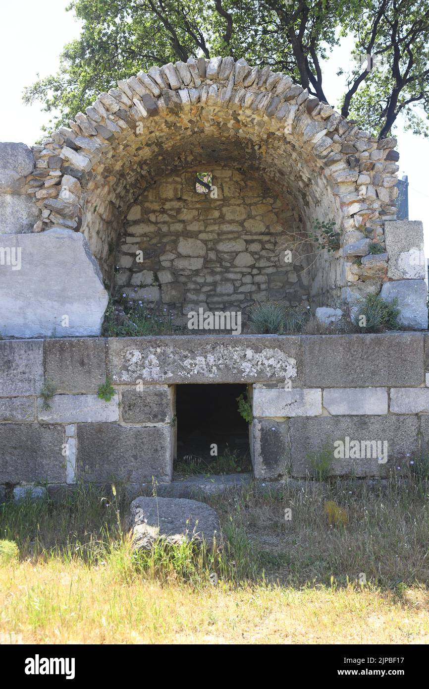 Historic site of Myndos gate the only surviving gate of the ancient ...