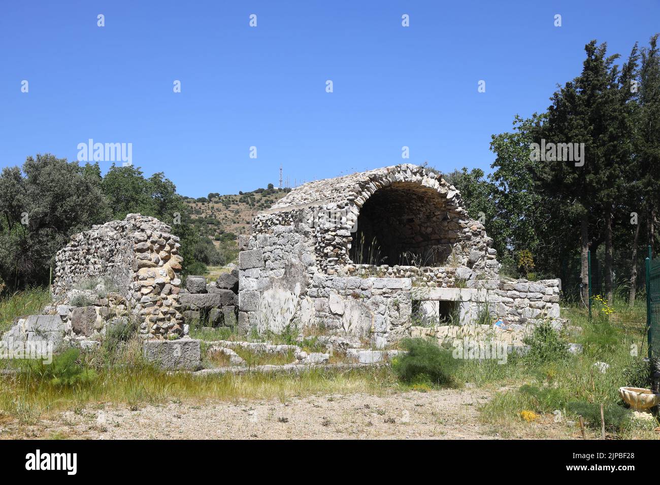 Historic site of Myndos gate the only surviving gate of the ancient ...