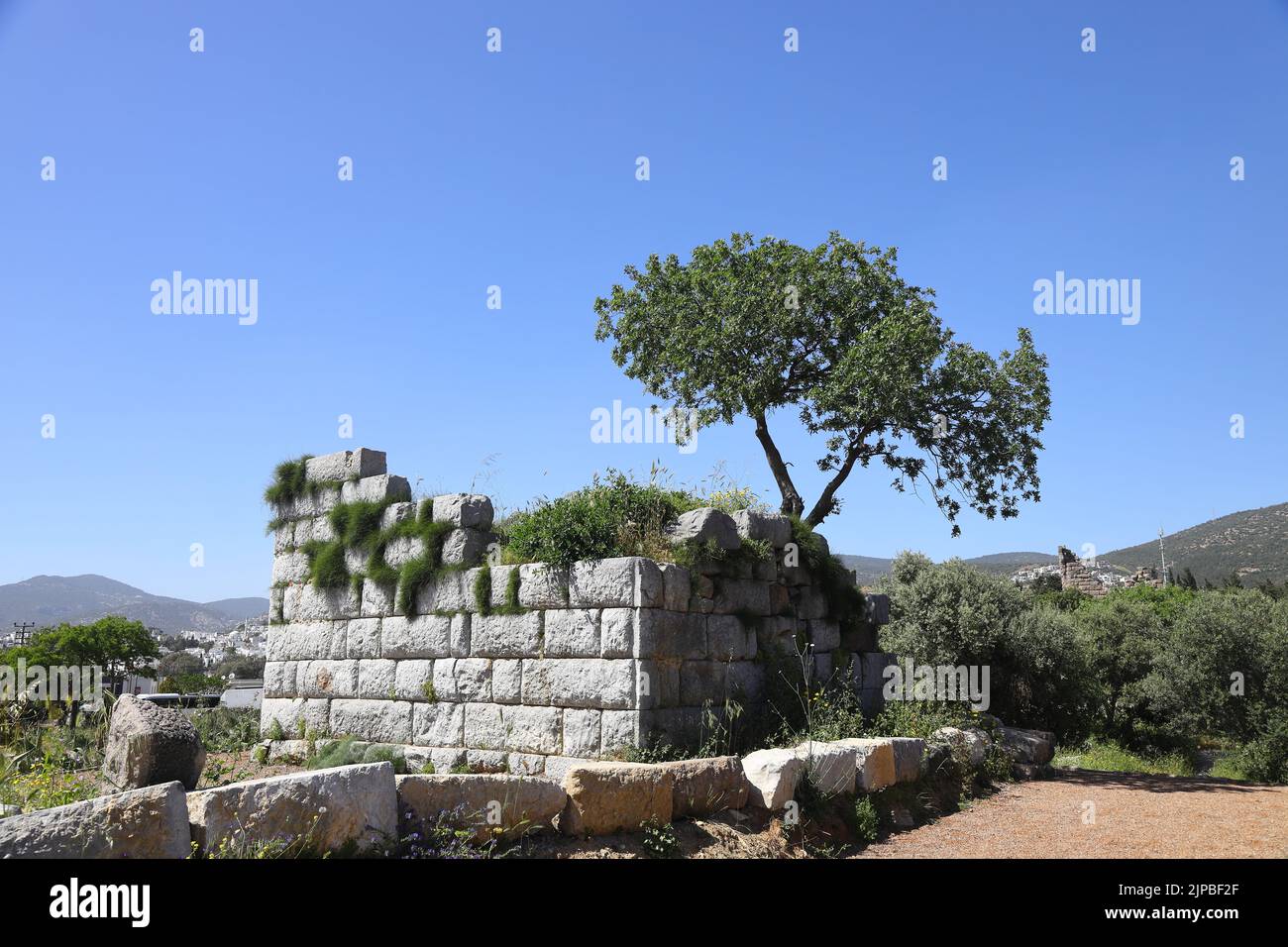 Historic site of Myndos gate the only surviving gate of the ancient ...