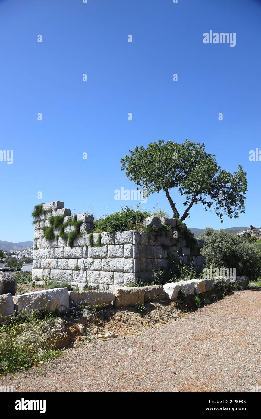Historic site of Myndos gate the only surviving gate of the ancient ...