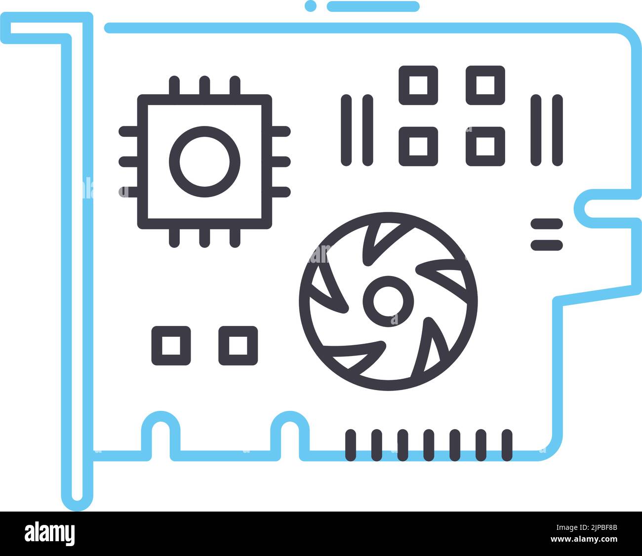 Video adapter black icon Cut Out Stock Images & Pictures - Alamy