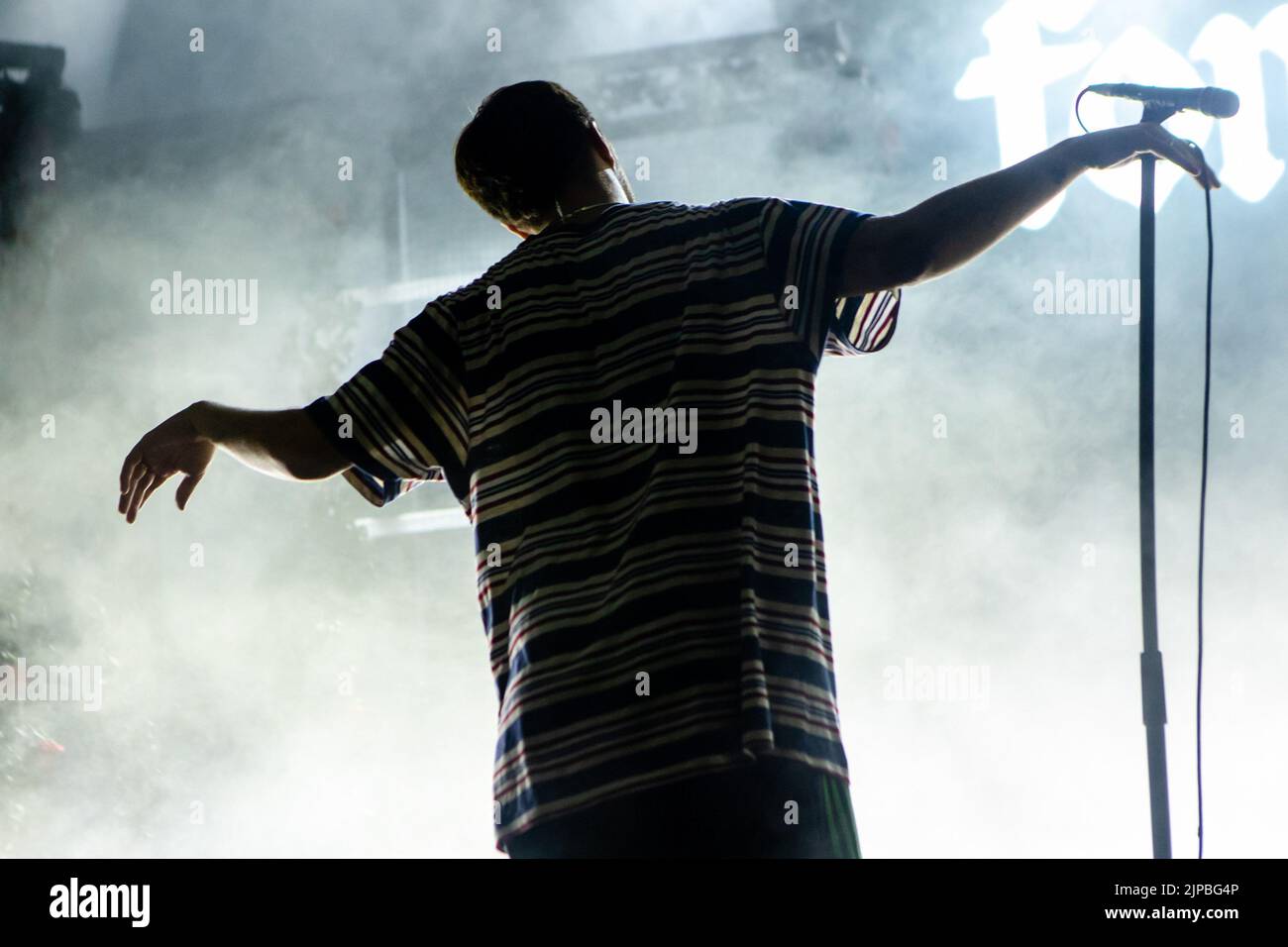 Padova, Italy. 16th Aug, 2022. Grian Chatten of Irish post-punk band ...