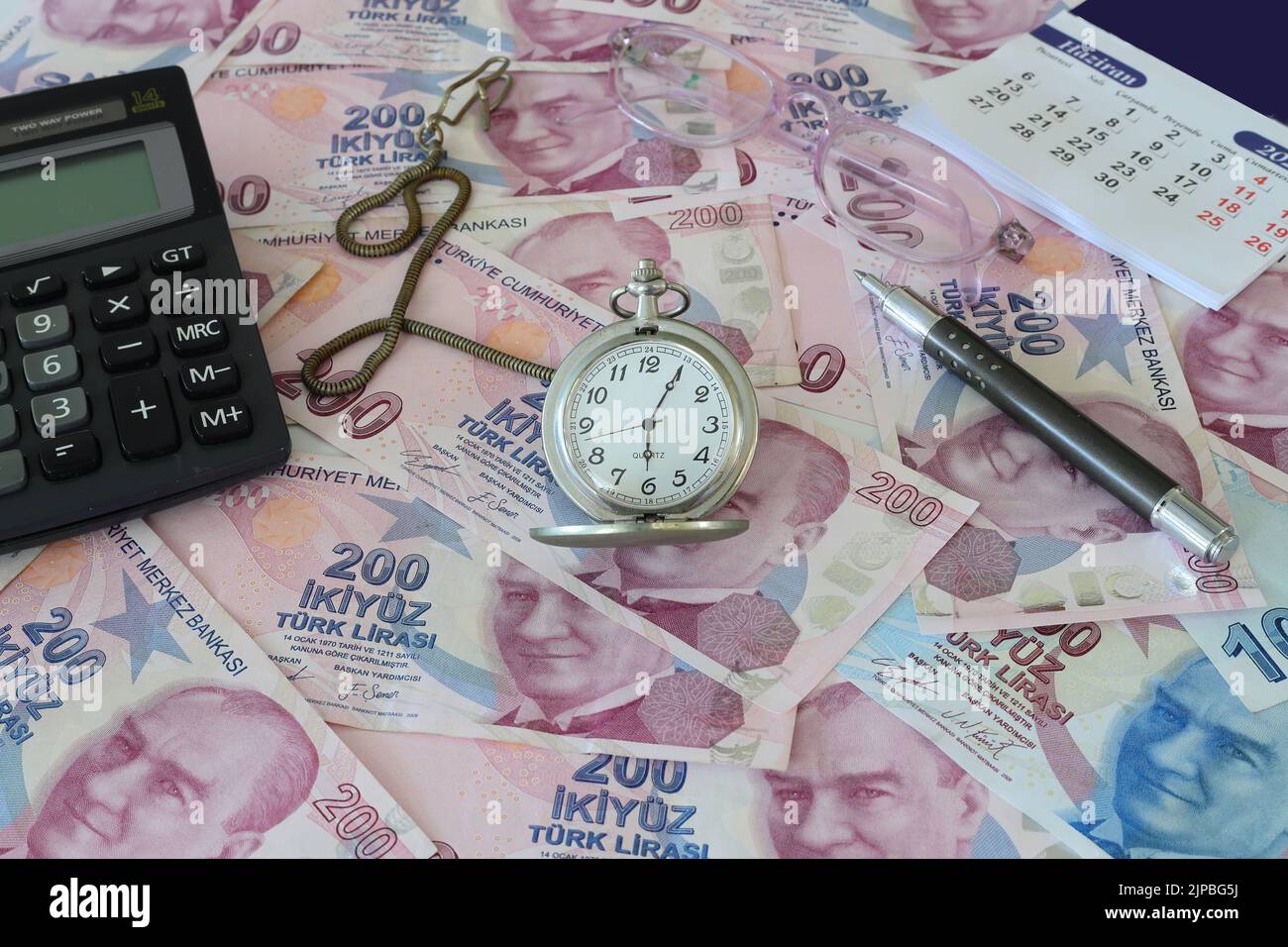 Old turkish lira note hi-res stock photography and images - Alamy