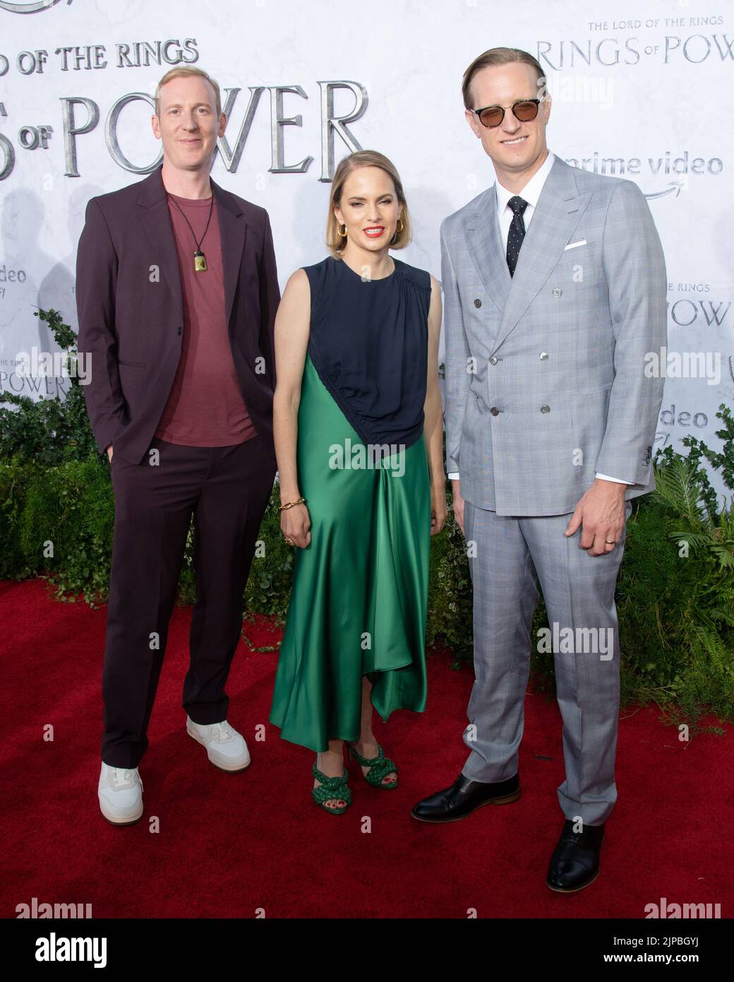 August 15, 2022, Culver City, California, USA: (L-R) Patrick McKay ...