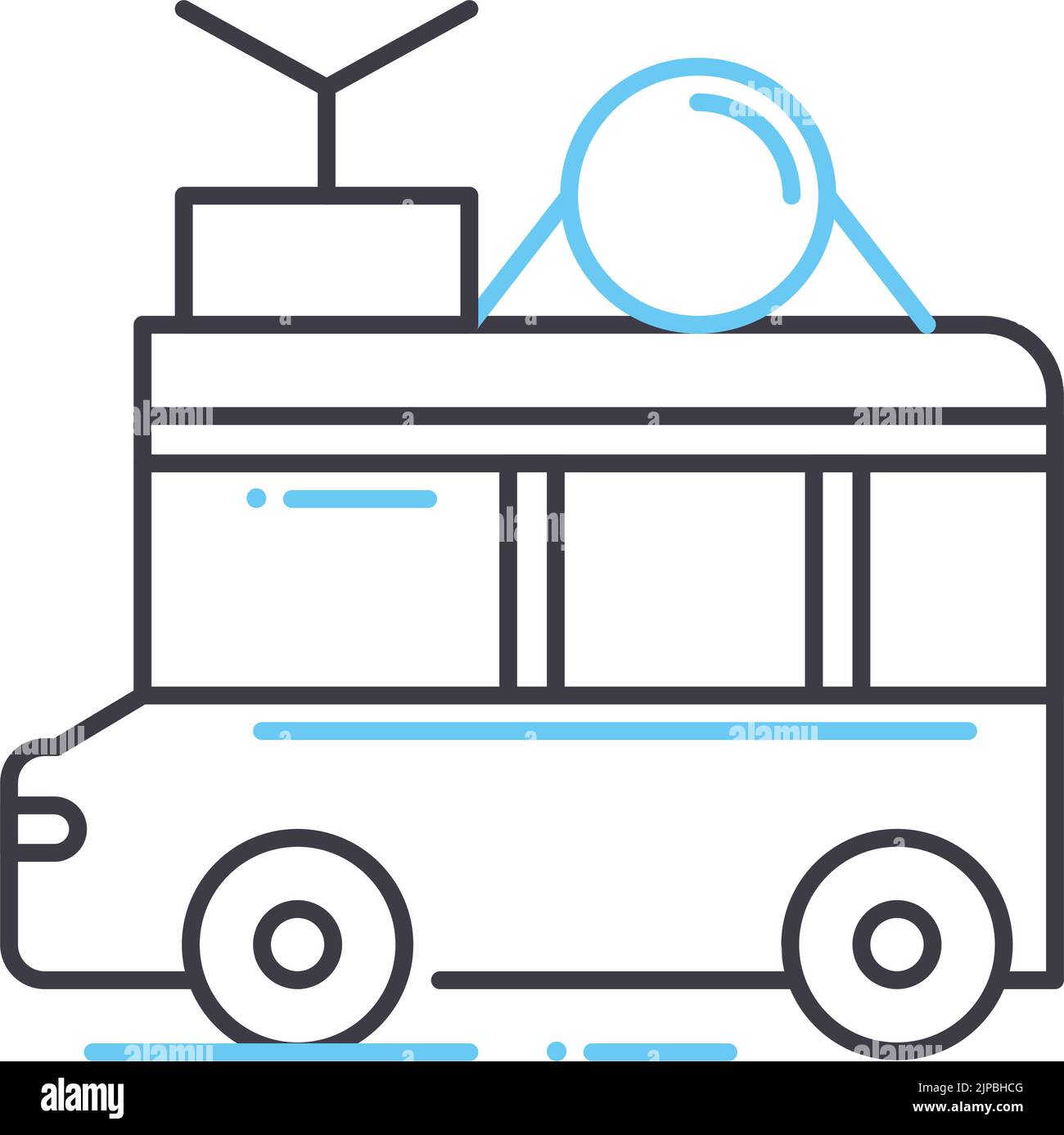 Tour bus icon hi-res stock photography and images - Alamy