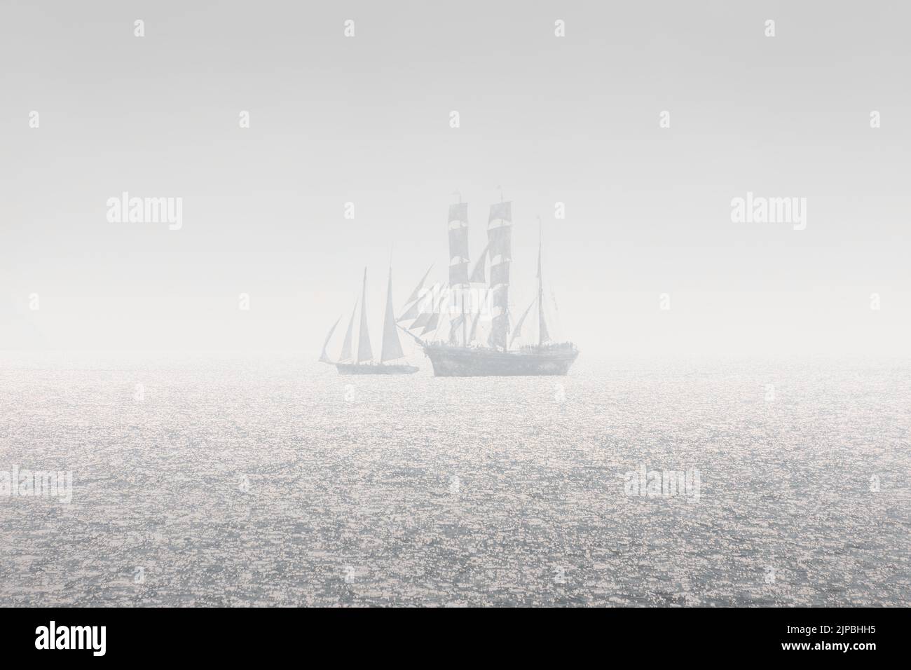 Sea fog england north hi-res stock photography and images - Alamy
