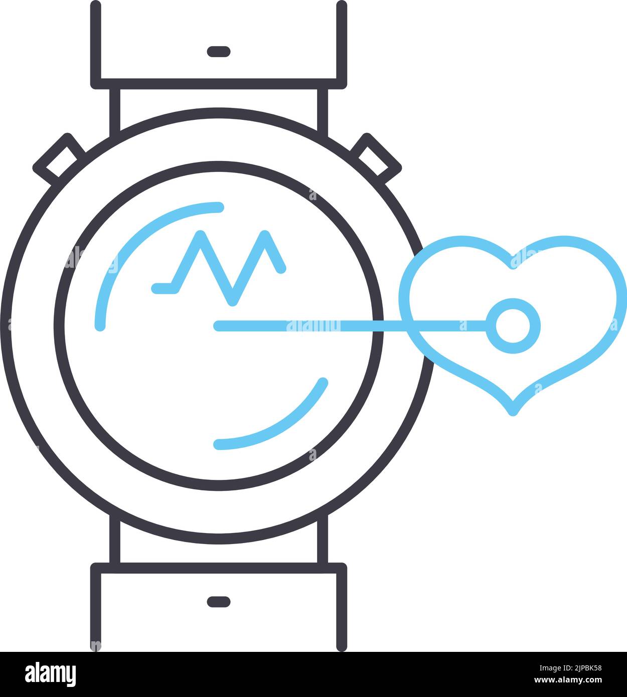 Human heart attack, illustration hi-res stock photography and images ...