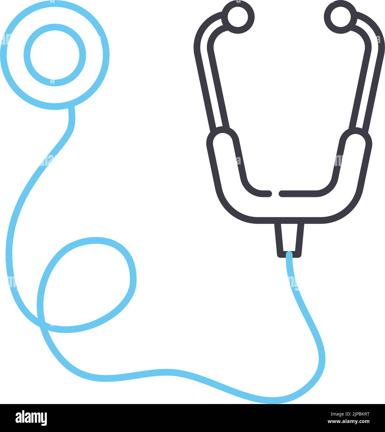 plaster line icon, outline symbol, vector illustration, concept sign ...