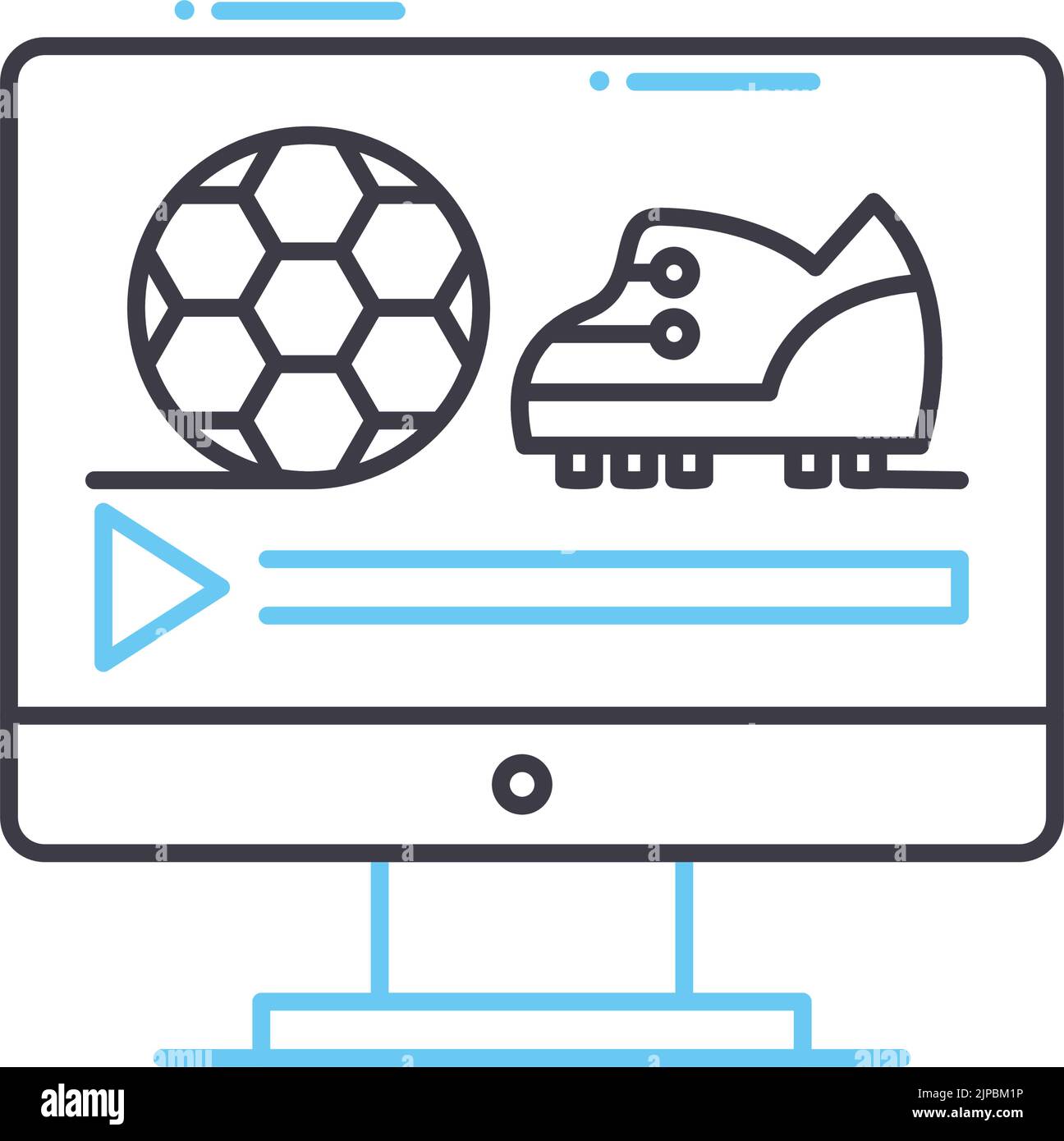 live line icon, outline symbol, vector illustration, concept sign Stock ...