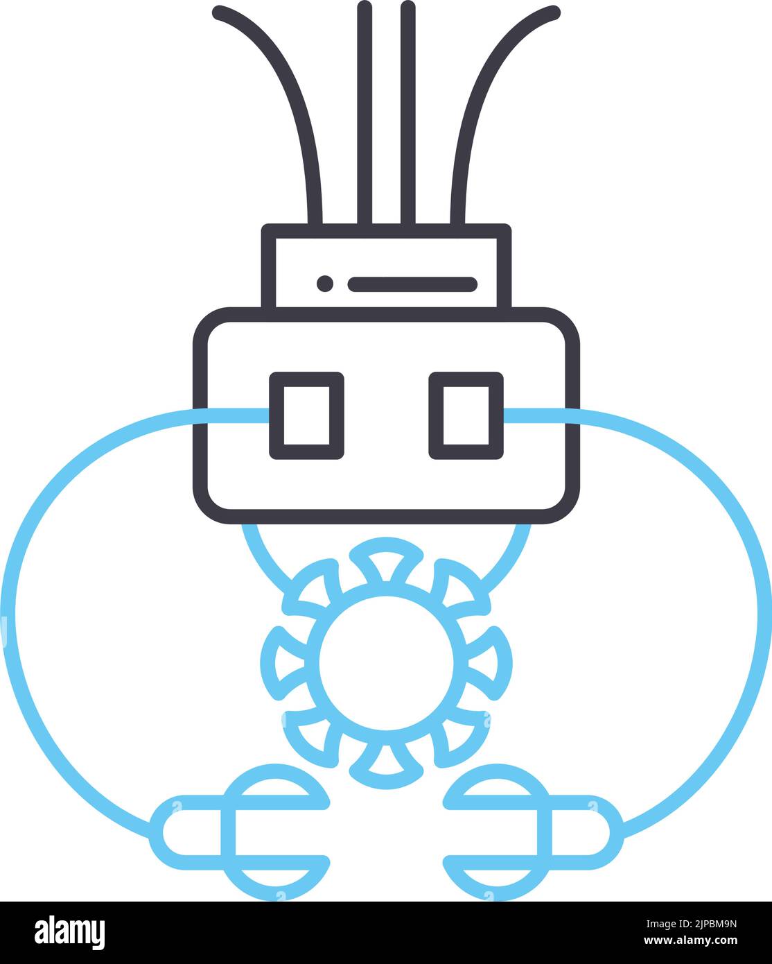 Nanobots human body Stock Vector Images - Alamy