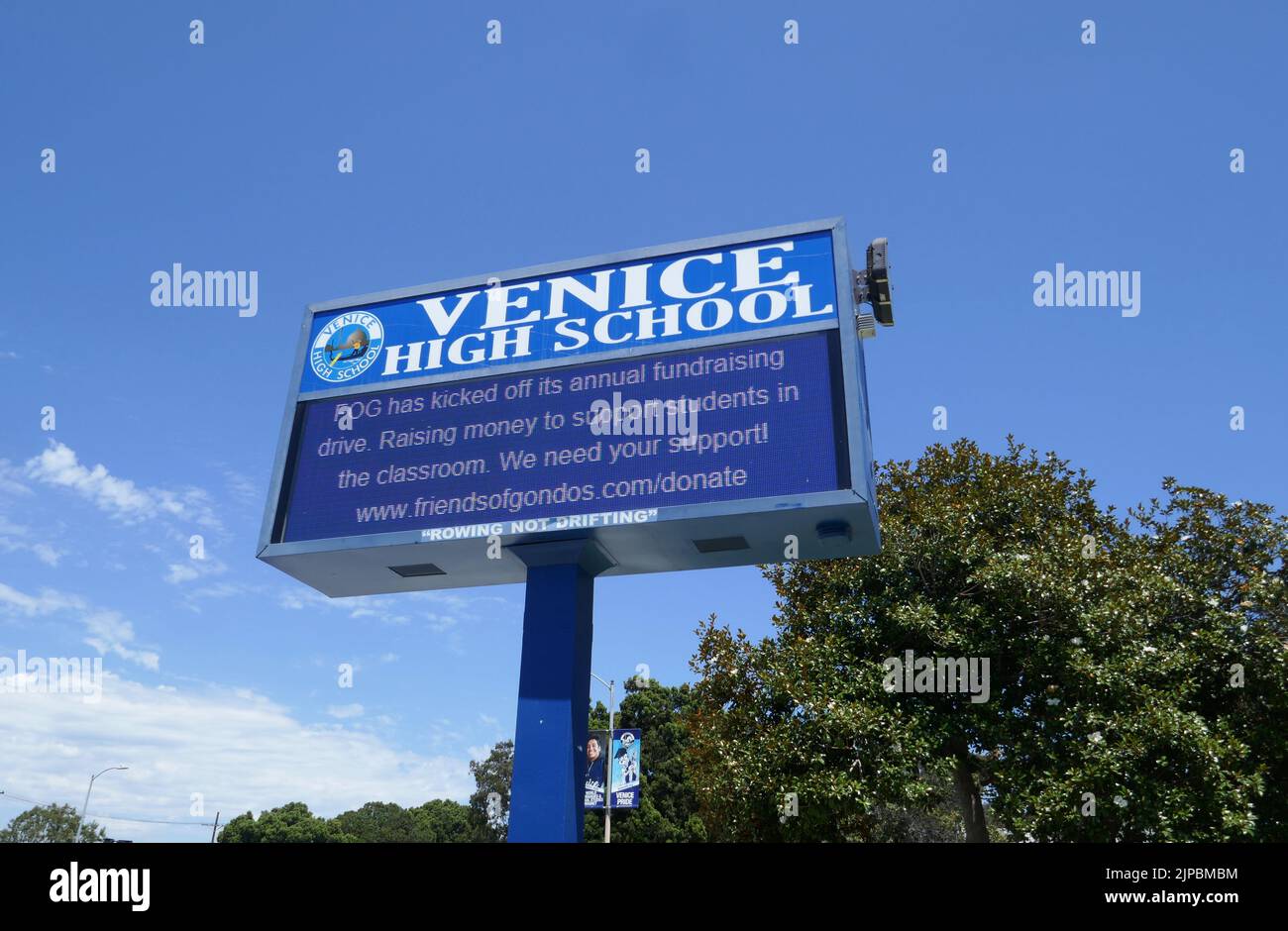 Los Angeles, California, USA 16th August 2022 Venice High School where ...