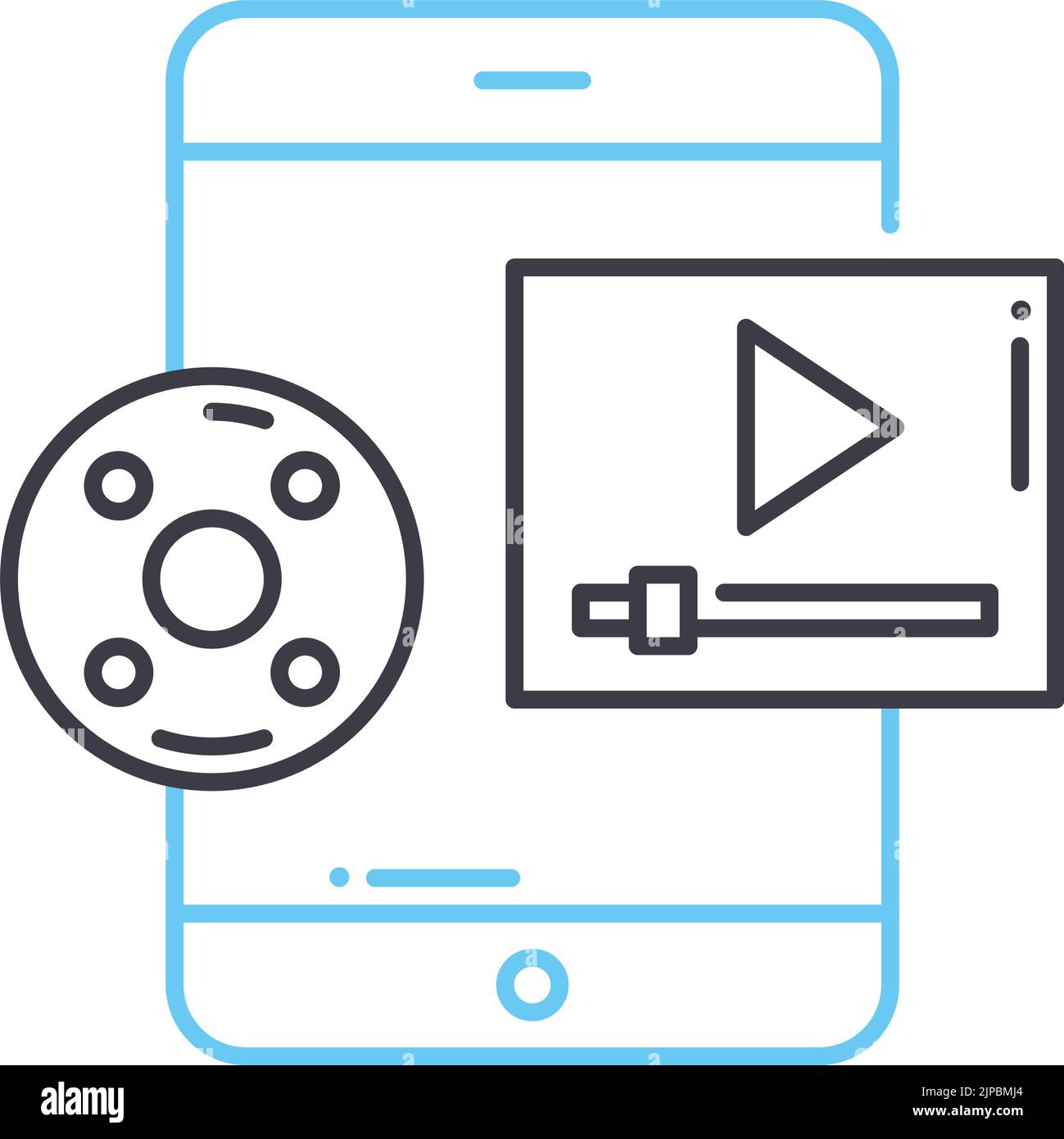 Video symbol hi-res stock photography and images - Alamy