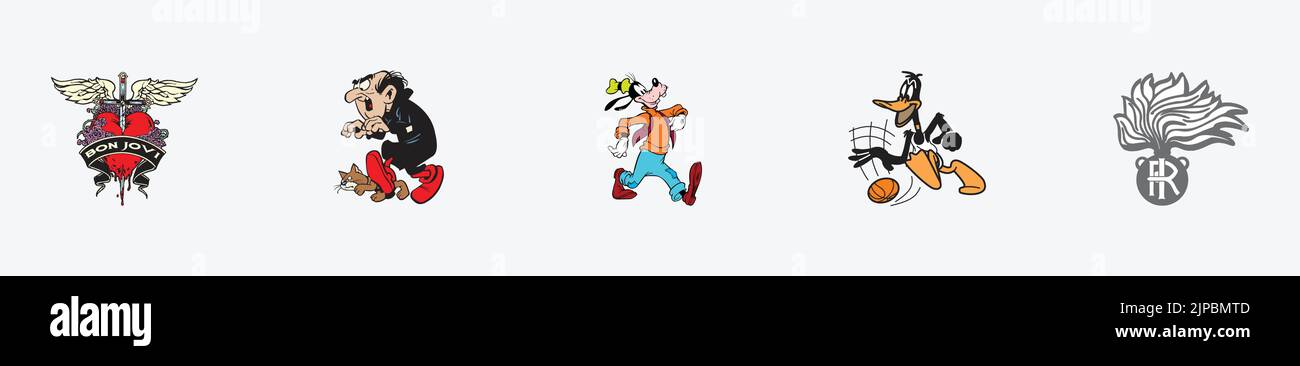 Gargamel logo hi-res stock photography and images - Alamy
