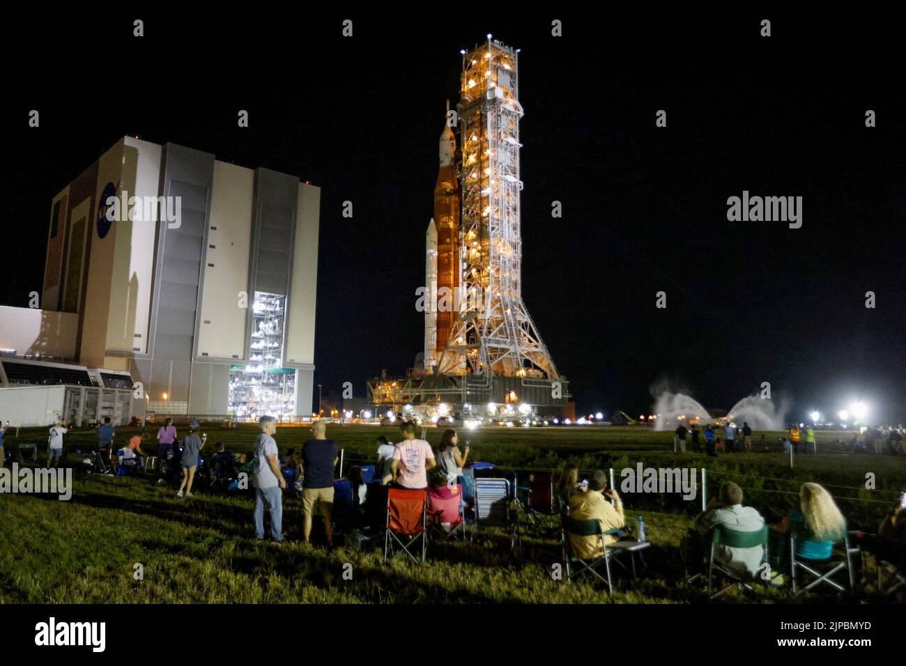 Sls rollout hi-res stock photography and images - Alamy