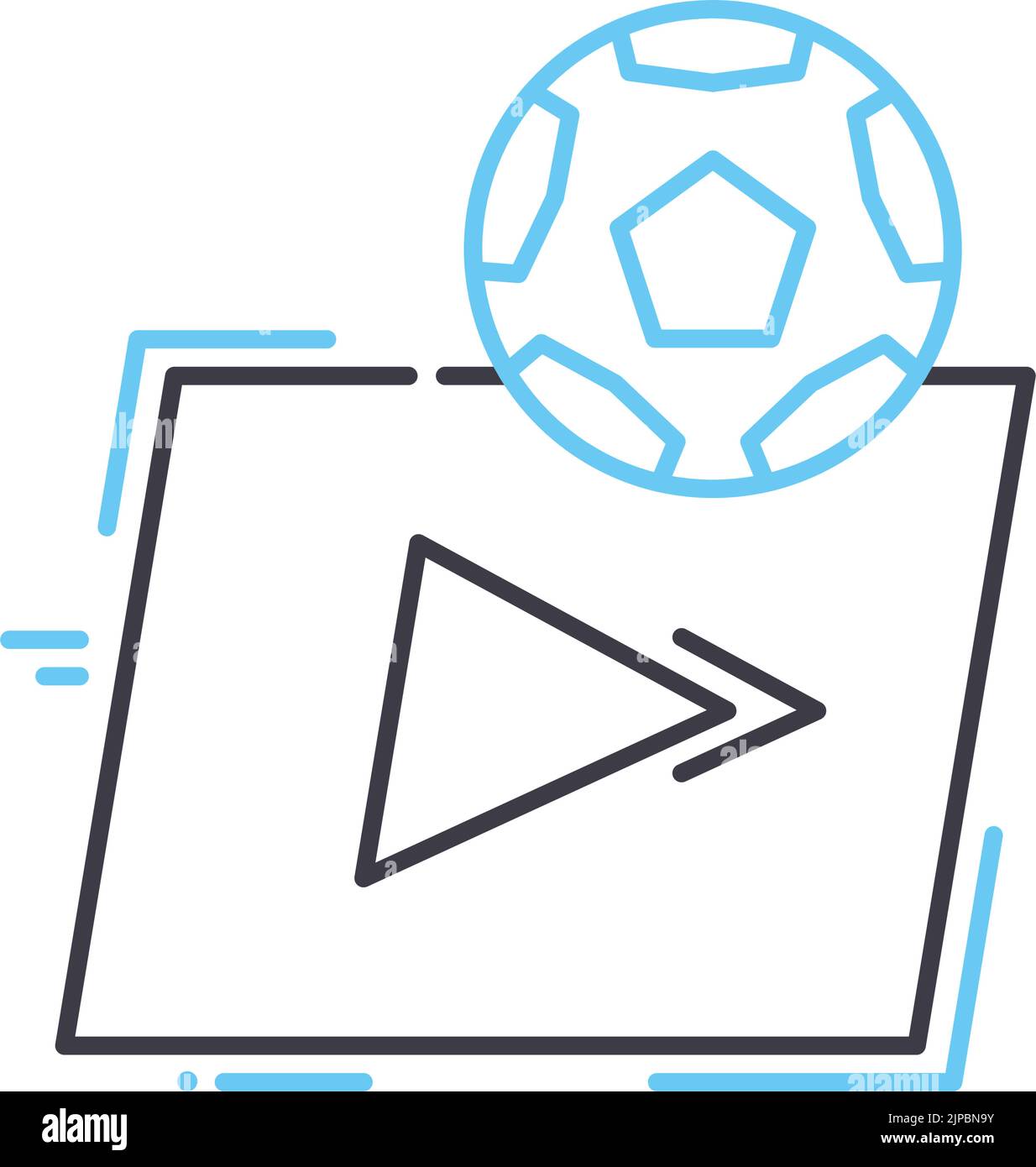 live line icon, outline symbol, vector illustration, concept sign Stock ...