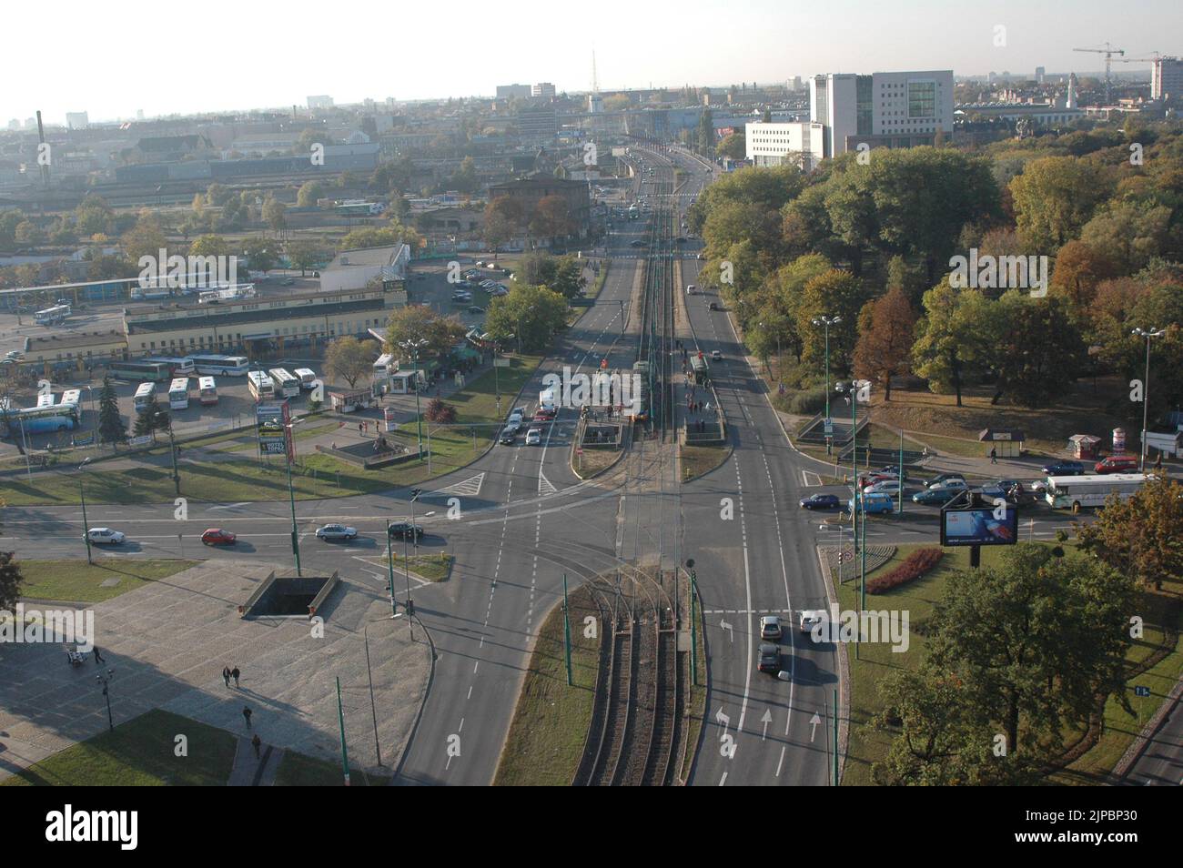 Poznan city view Poznan Poaldn Oct. 19,2005 .(Photo by Francis Dean ...