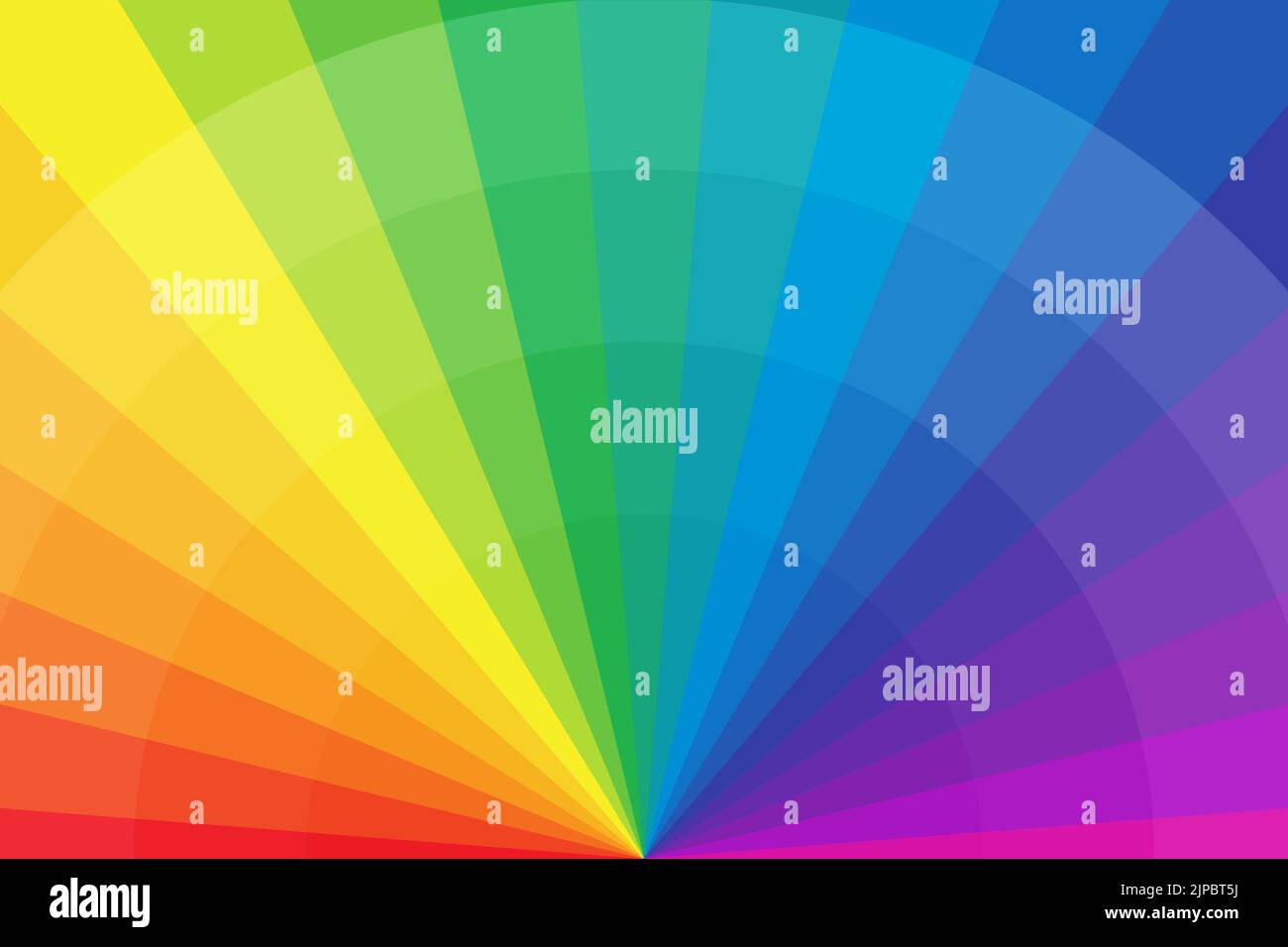 Flat design rainbow background design Vector illustration Stock Vector ...