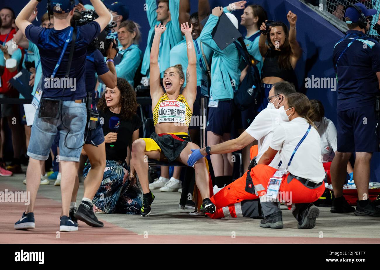 Munich, Germany. 16th Aug, 2022. European Championships, European ...