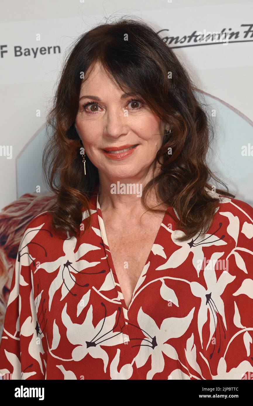 Cologne, Germany. 16th Aug, 2022. Actress Iris Berben comes to the ...