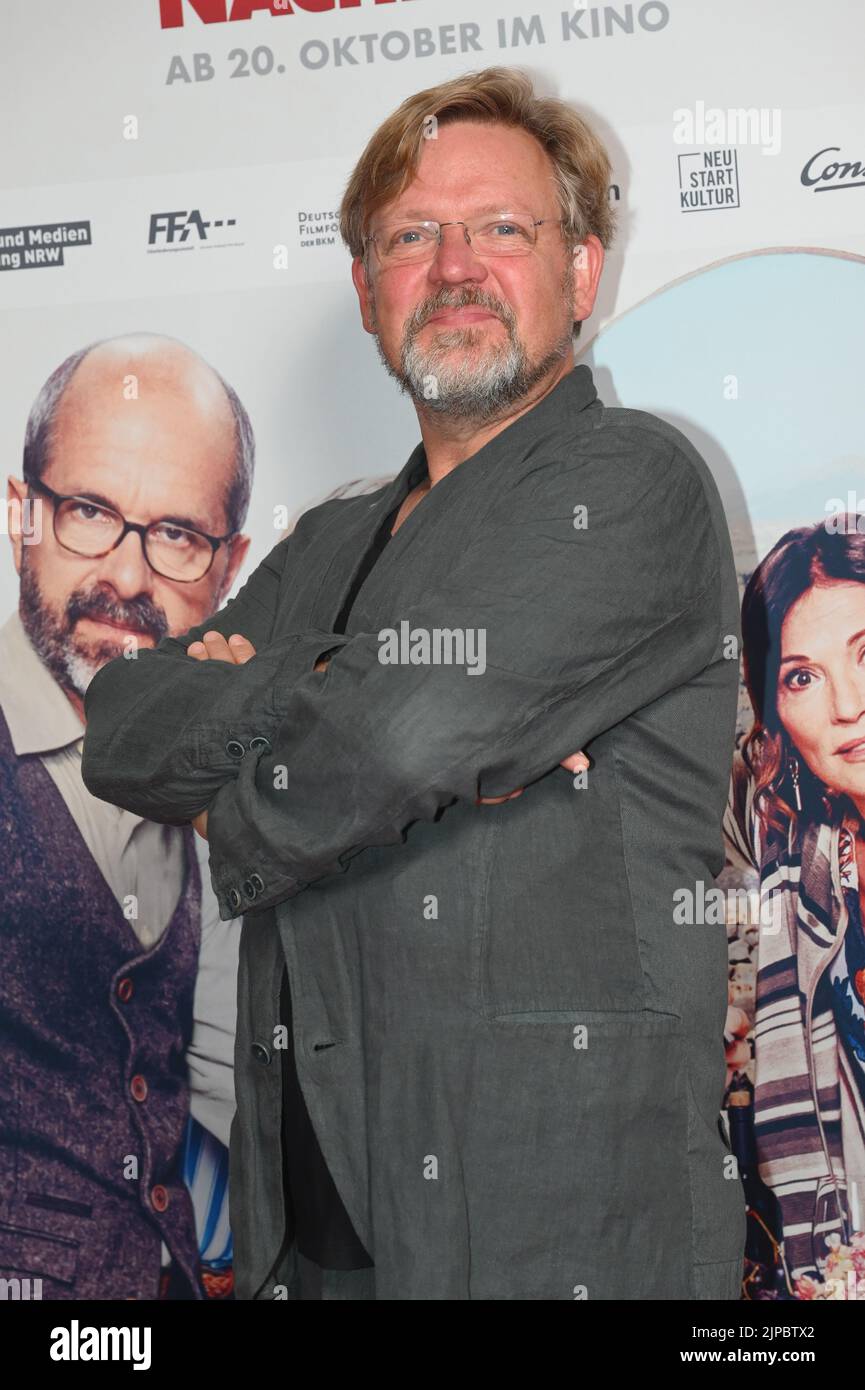 Cologne, Germany. 16th Aug, 2022. Actor Justus von Dohnanyi comes to ...