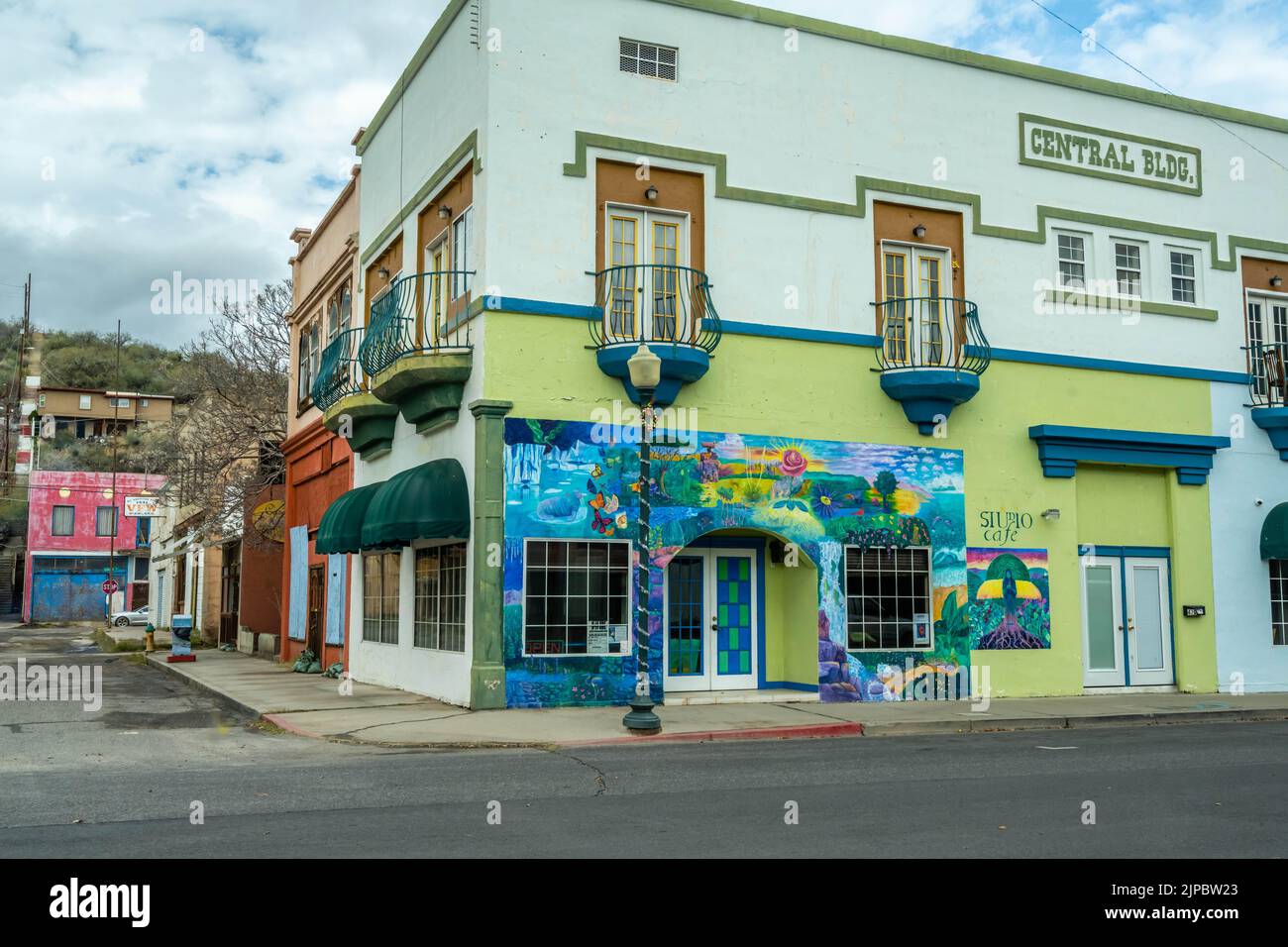 Miami, AZ, USA - Dec 25, 2021: A well known city for its classic ...
