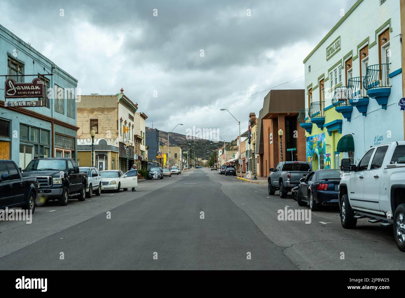 Miami, AZ, USA - Dec 25, 2021: A well known city for its classic ...
