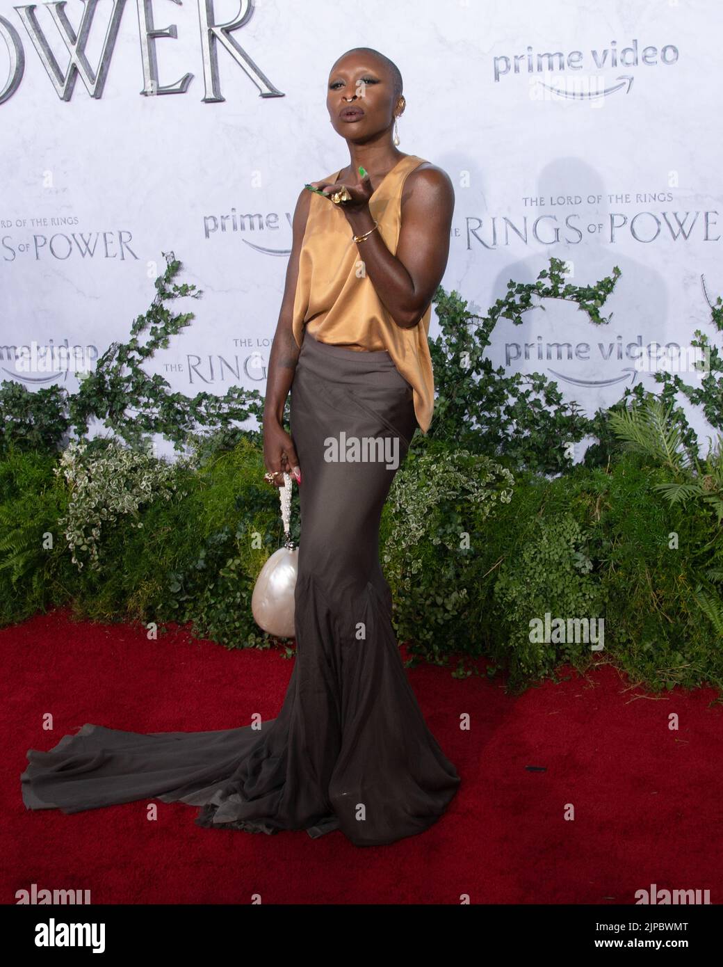 August 15, 2022, Culver City, CAlifornia, USA: Cynthia Erivo attends ...