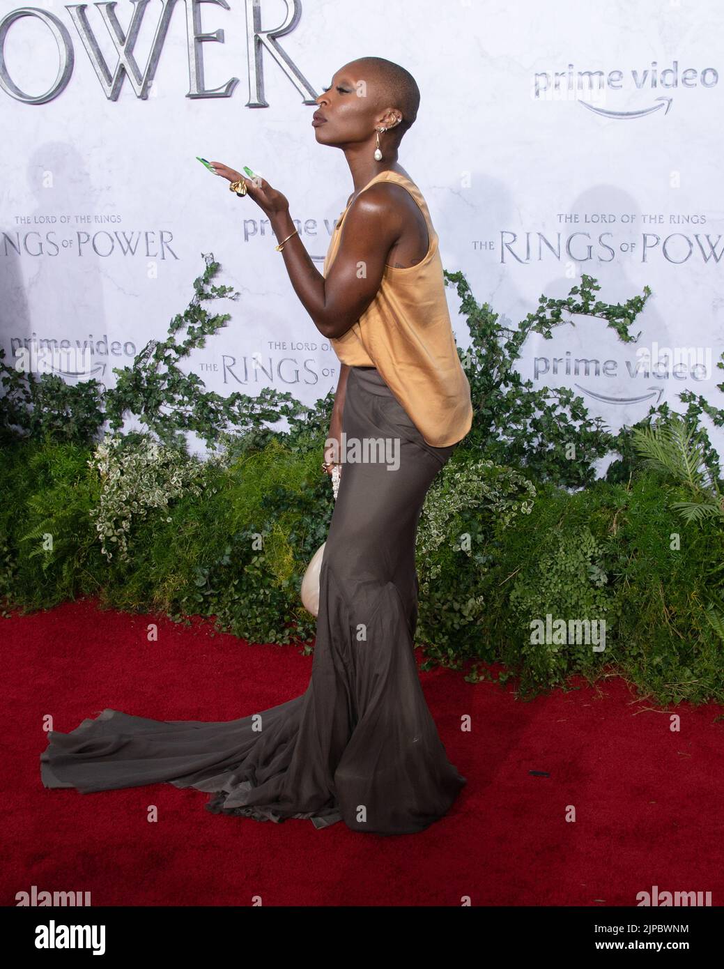 August 15, 2022, Culver City, CAlifornia, USA: Cynthia Erivo attends ...