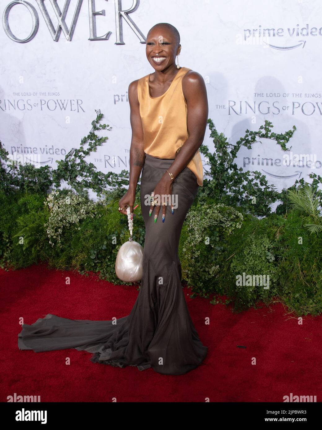 August 15, 2022, Culver City, CAlifornia, USA: Cynthia Erivo attends ...