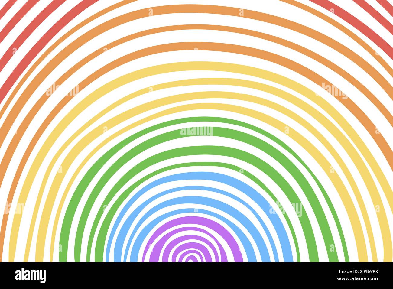 Hand drawn rainbow background design Vector illustration Stock Vector Image & Art - Alamy
