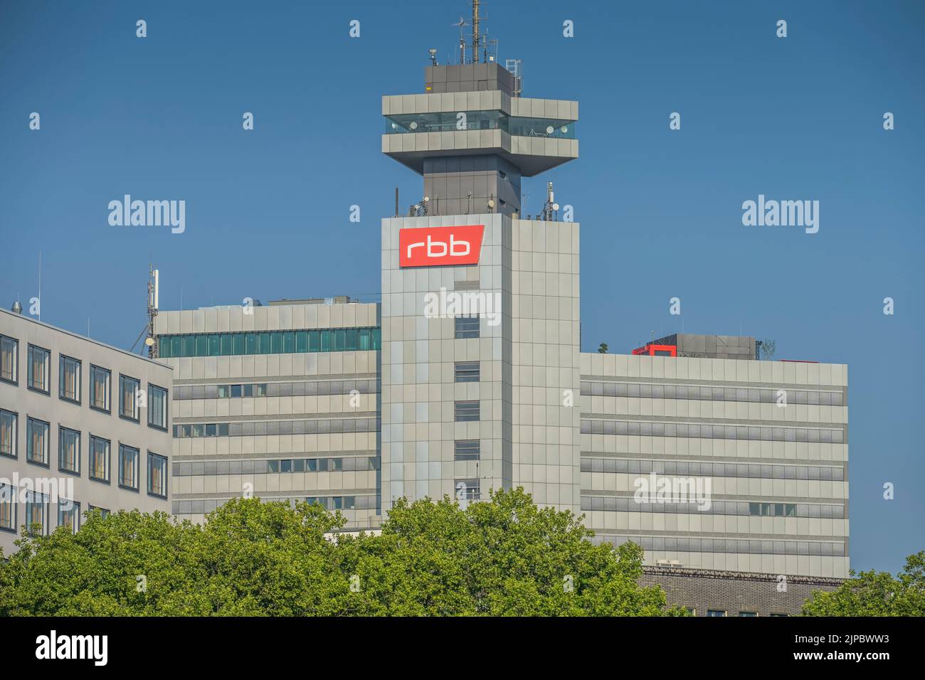 RBB, Rundfunk Berlin Brandenburg, Masurenallee, Charlottenburg, Berlin ...